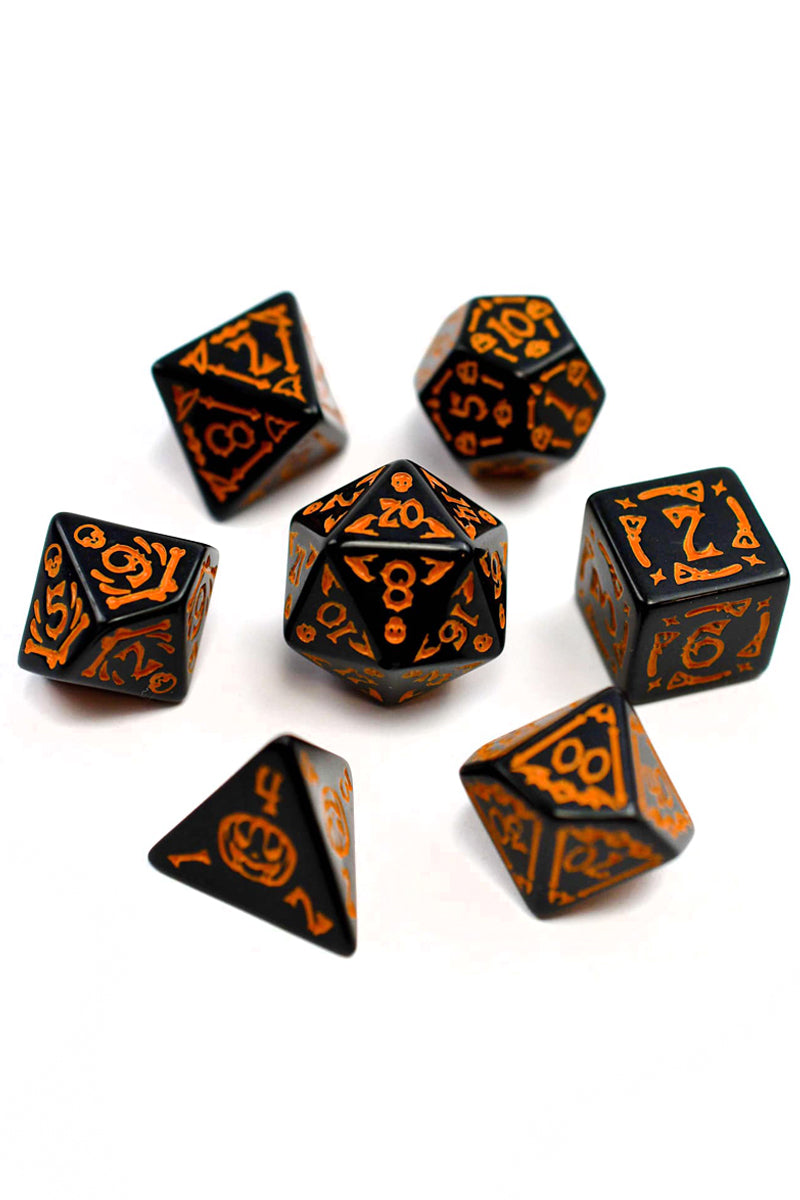Pumpkin Spice Dice - Free Dice Set – GAMETEEUK