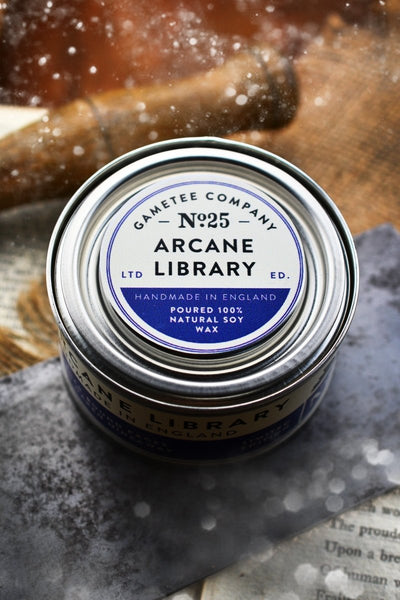 Arcane Library - Gaming Candle – GAMETEEUK