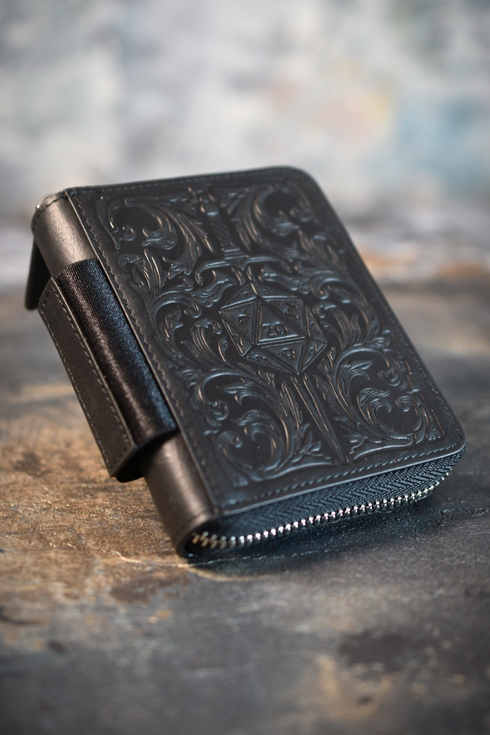 The World's Finest Wallet of Holding - Dagger & Dice Black – GAMETEEUK