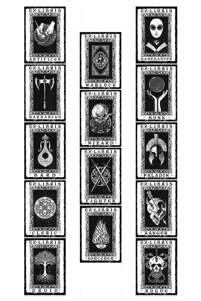 Ex-Libris Sticker Pack – GAMETEEUK