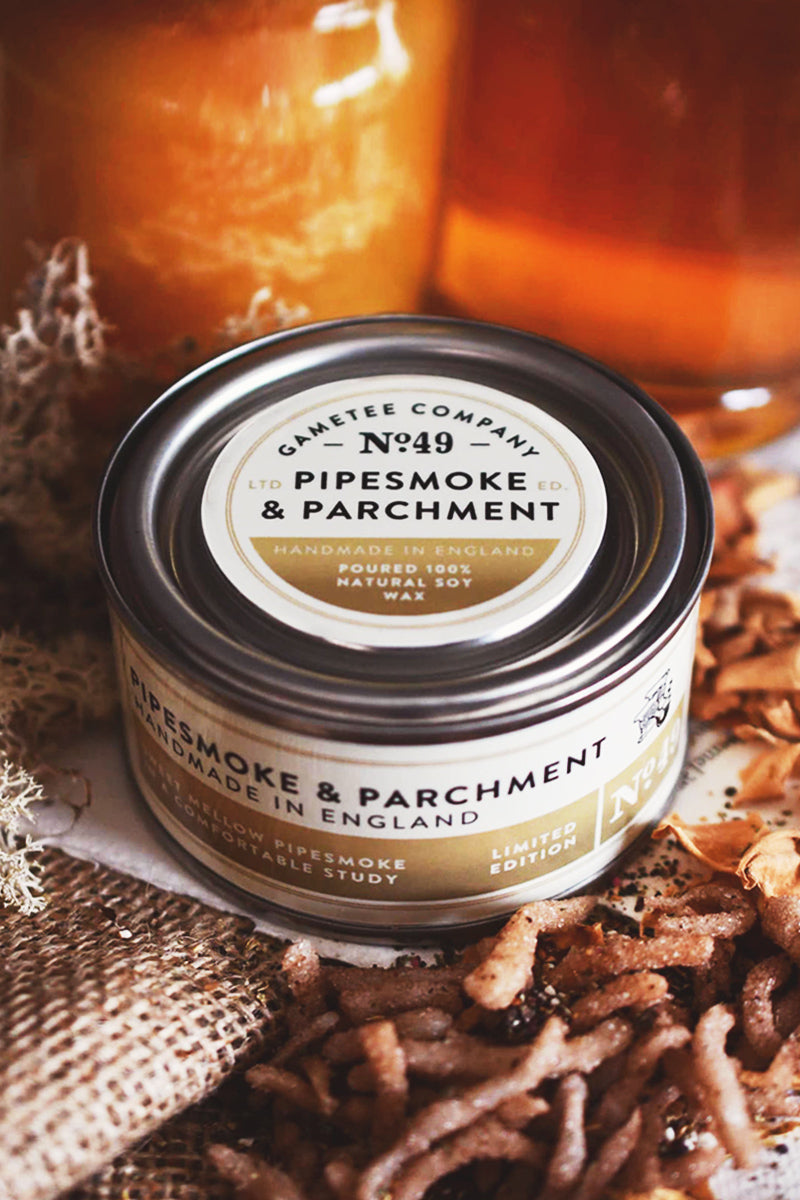 Pipesmoke and Parchment - Gaming Candle – GAMETEEUK