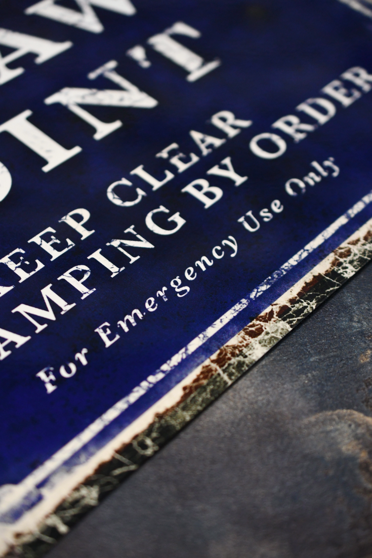 Respawn Point - Large Tin Sign – GAMETEEUK