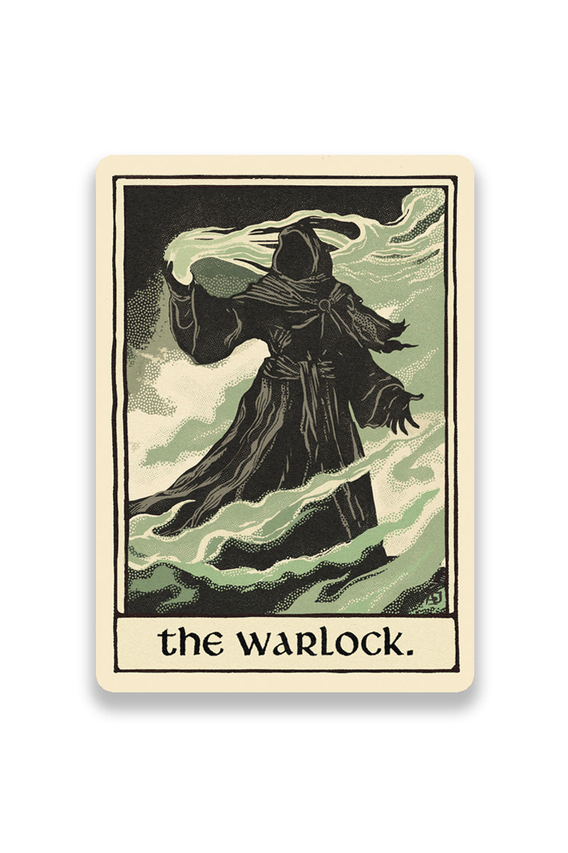 Warlock - Art Print - Tarot of Roles – GAMETEEUK