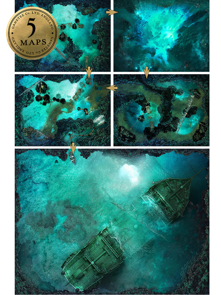 Lost Cave Epic Dungeon - Digital Maps – GAMETEEUK