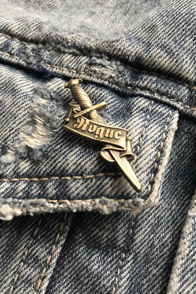 Rogue - Class Pin Badge – GAMETEEUK