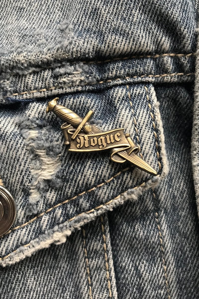 Rogue - Class Pin Badge – GAMETEEUK