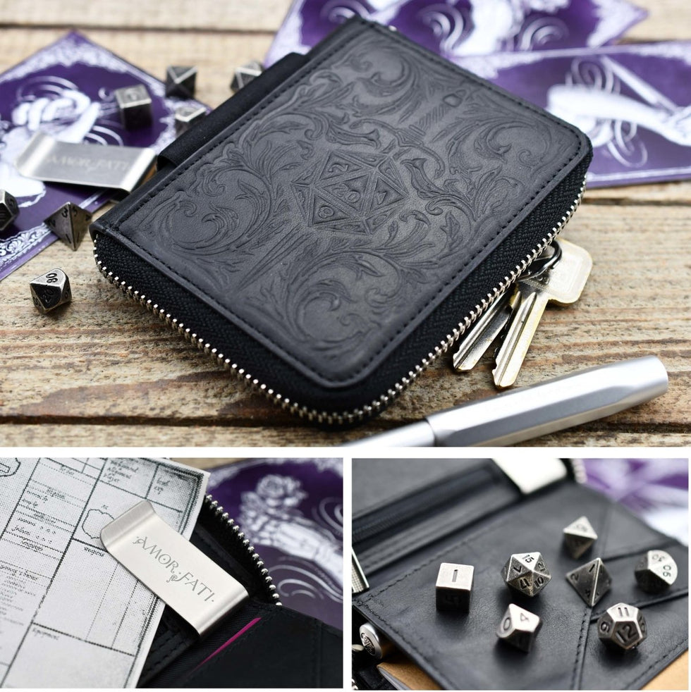 The World's Finest Wallet of Holding - Dagger & Dice Black – GAMETEEUK